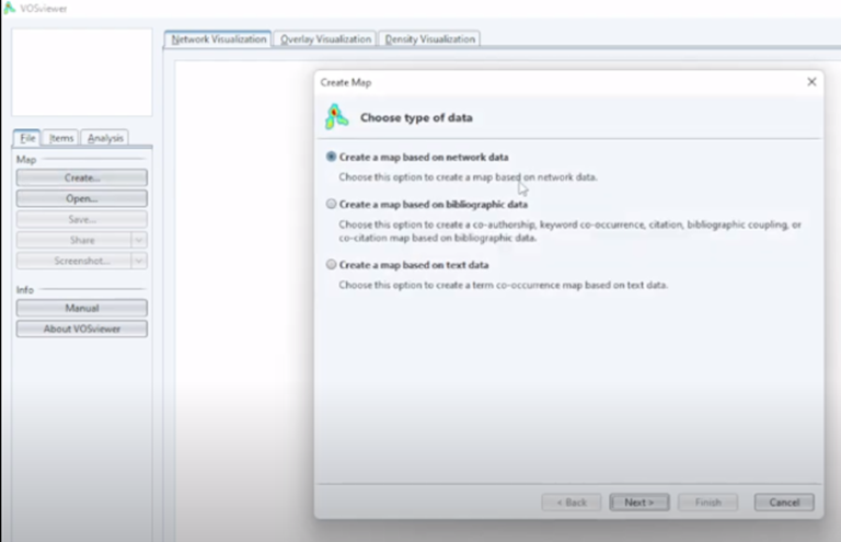 VosViewer, Pengertian dan Langkah-langkah penggunaan